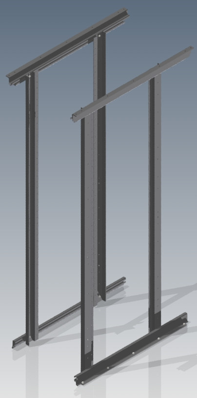 Belden XHS Series EIA Mounting Rails - XHS Series EIA Mounting Rails