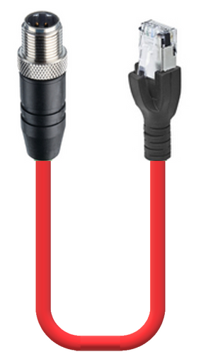 Belden 0985 YM57530-R 103 - Fast Ethernet Cat5e, double-ended cord set ...