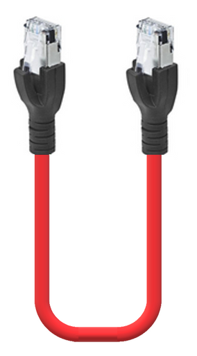 Belden 0985 YM57530-R 500 - Fast Ethernet Cat5e, double-ended cord set ...