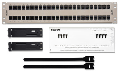 Belden 10GX KCONN Coupler PP 48 2U - 10GX KeyConnect Coupler Patch ...