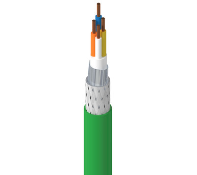 Belden 70006PU - DataTuff® 5E, 1Q #22 Sol BC, PO ins, F/B, PUR jkt ...