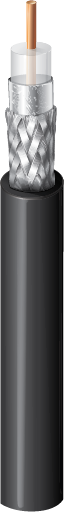 Belden 7805 - 50 Ohm Wireless Transmission Coax, RF 100, RG174, 25 AWG ...