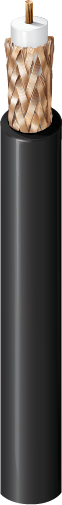 Belden 8214 - 50 Ohm Wireless Transmission Coax, RG-8, 11 AWG Str BC ...