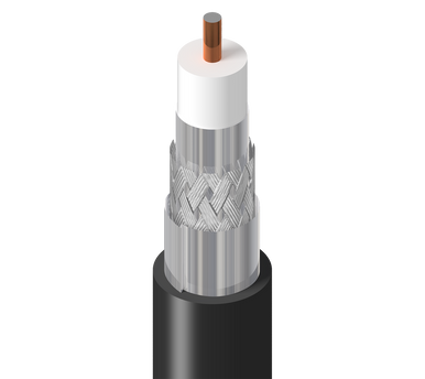 Belden 9058 - CATV Video, RG6, 18 AWG BCCS, Tri Shield, CM PVC Jacket