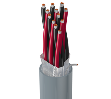 Belden 9516 - High Perform Instr, 6 Pr #22 Str TC, PVC Ins E2, OS, PVC ...