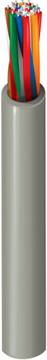 Belden 9570 - Audio, Control & Instrument, #24-10pr, PVC, PVC Jkt, CMG