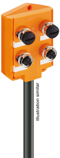 Belden ASB 4-S3372 - ASB, 4 ports, 5-poles, A-Coded