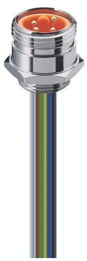 Belden RSF 40/11-02 - 7/8" Power Receptacle Connector: Male, front ...