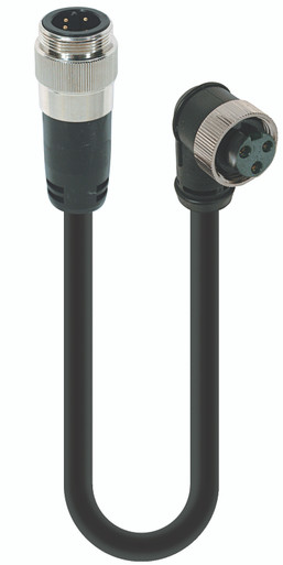 Belden RSP 3-RKWPA 3-802 - Mini Power Double-Ended Cordset: 1 3/8" male ...