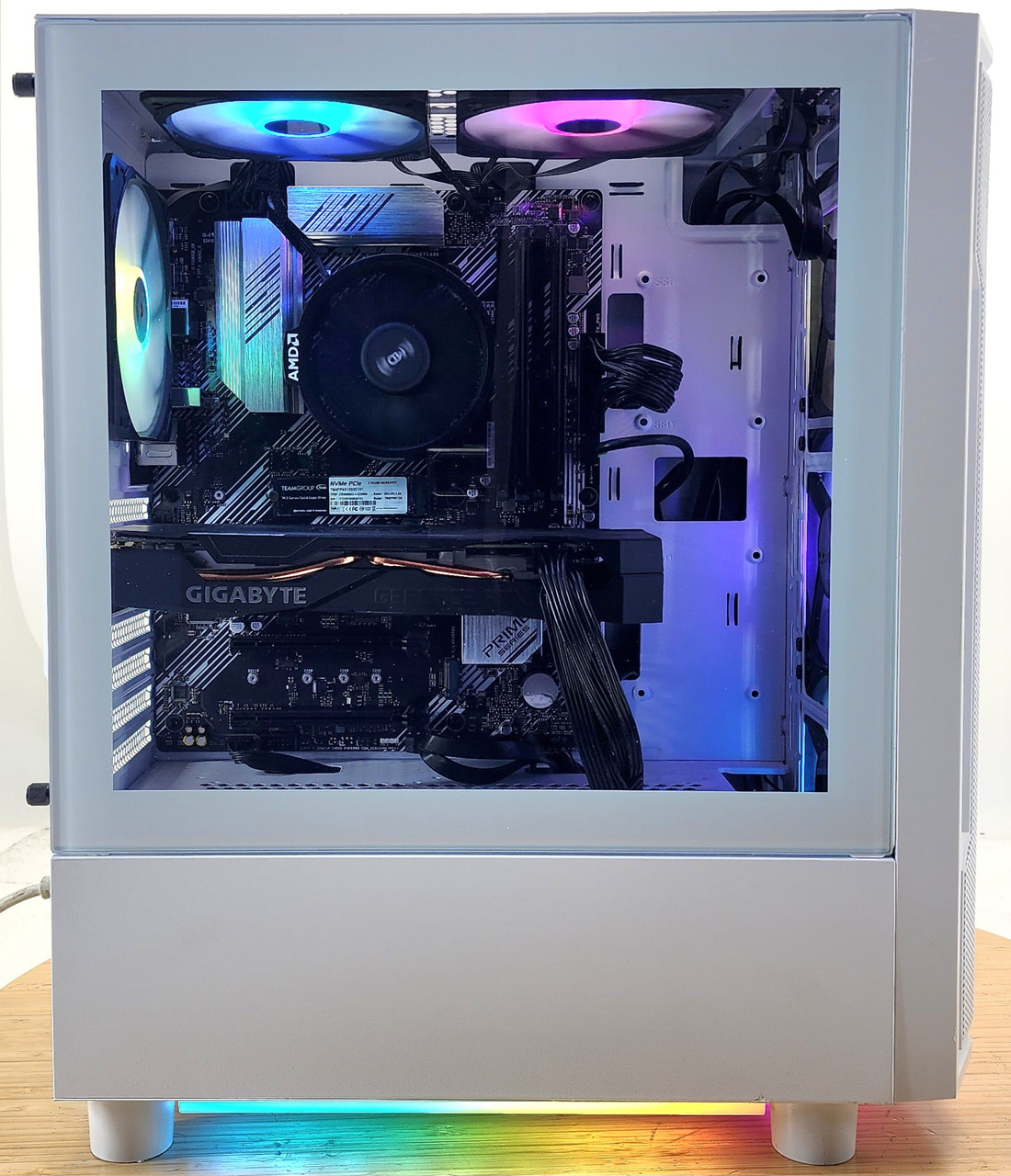 Gaming PC Ryzen 5 5500 16GB RAM 512GB SSD RTX 2060 12GB Windows 11 ...