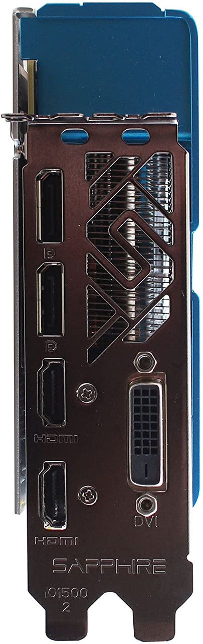 Sapphire Radeon Rx 580 8GB NITRO+ BLUE GDDR5 Video Graphics Card GPU ...