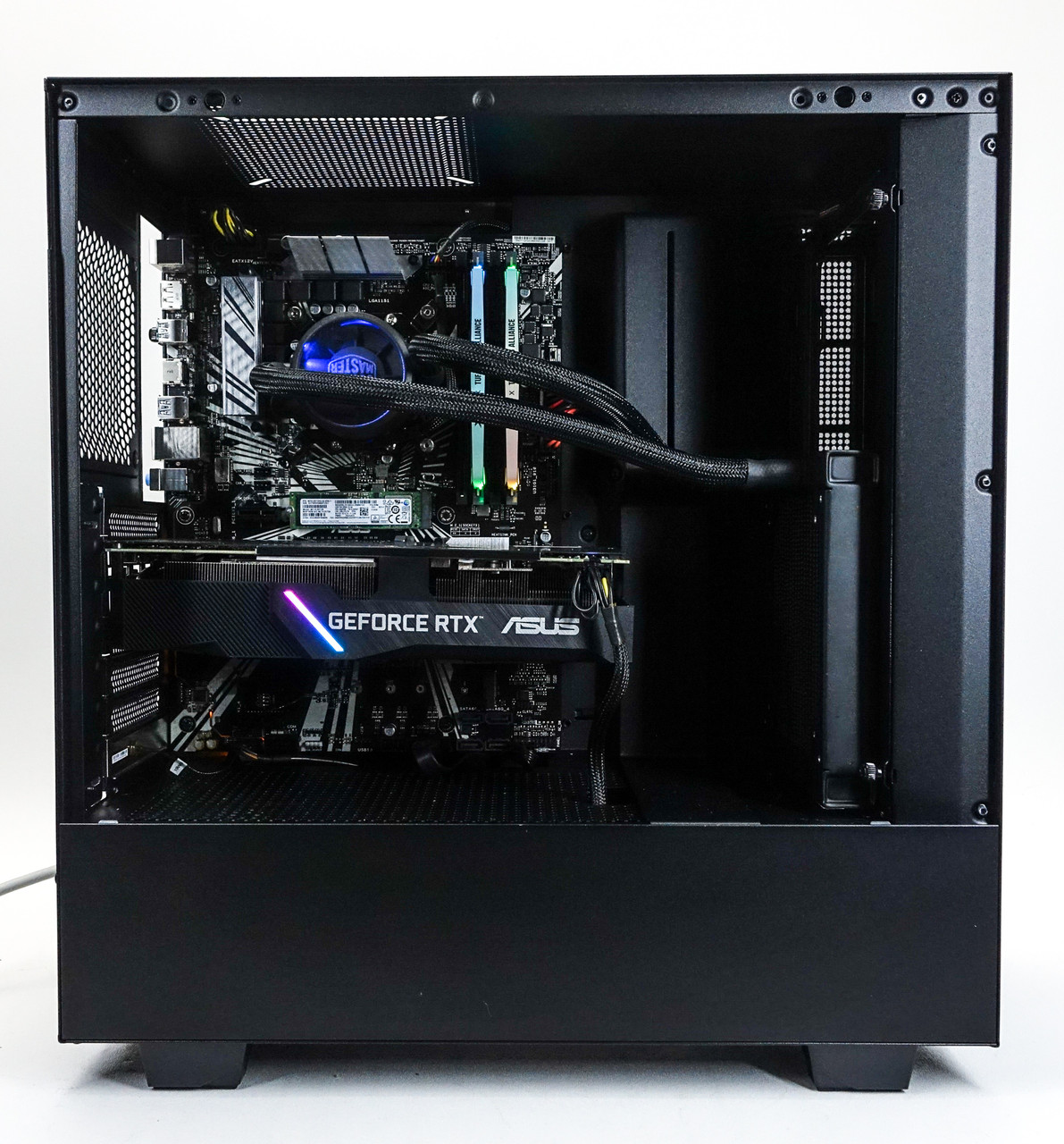 Custom RGB Gaming PC Computer i7-9700k 3.6GHz 16GB 512GB NVME RTX 2060 ...