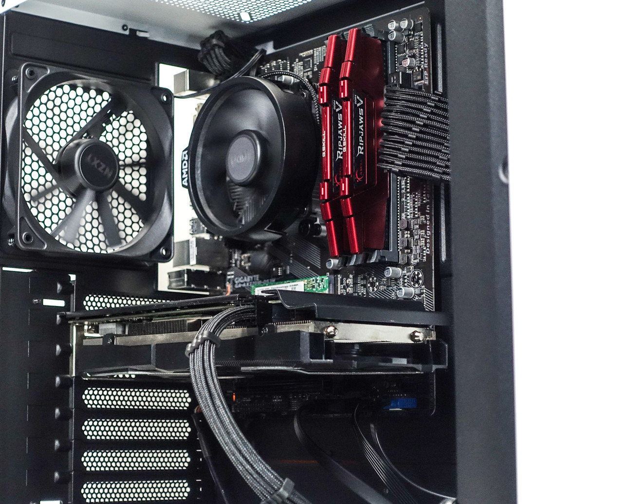 Custom Gaming PC Computer Ryzen 3 1200 PRO 3.1GHz 8GB 256GB NVME 1TB RX ...