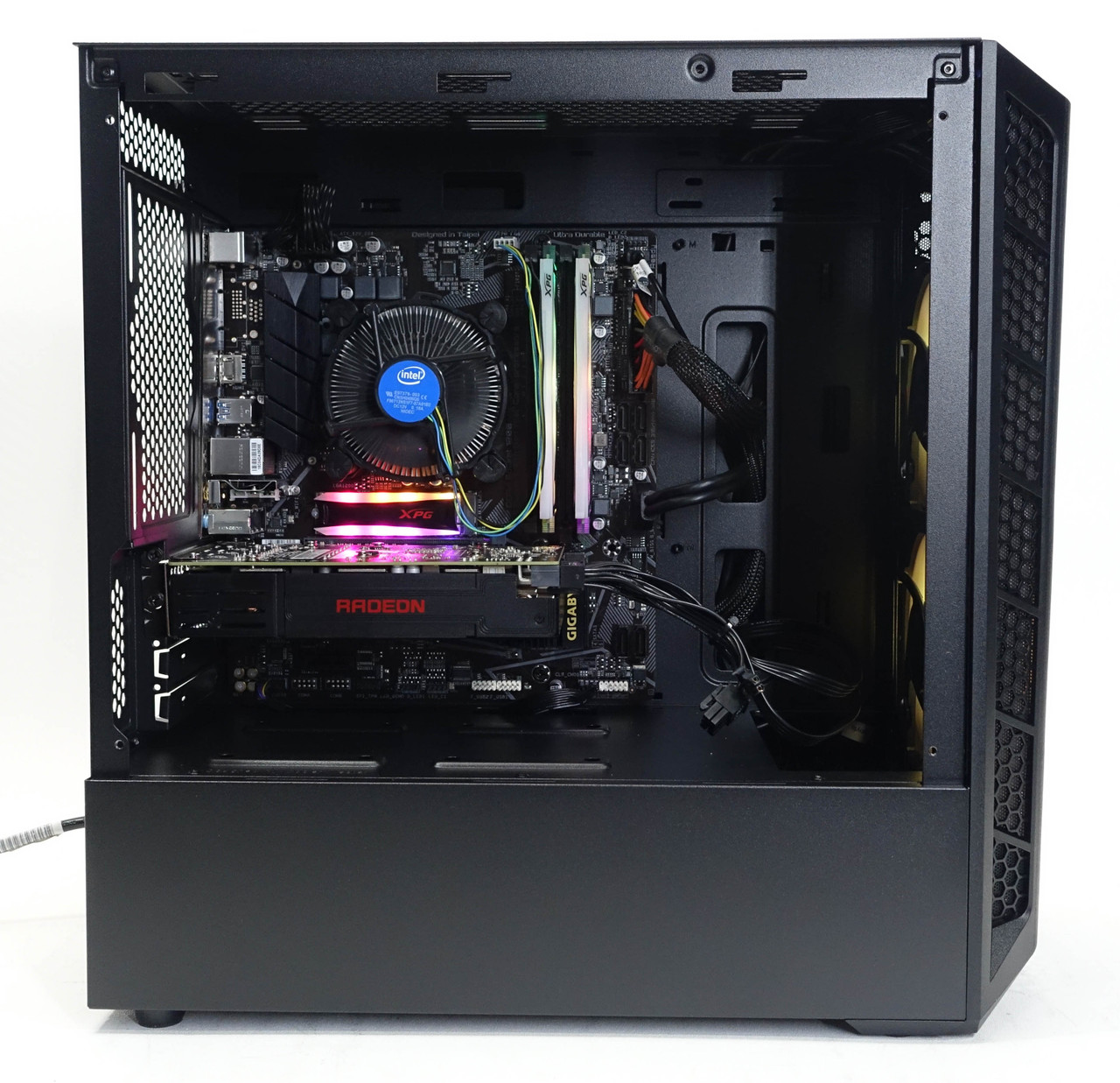 Custom RGB Gaming PC Computer i5-10400F 2.9GHz 16GB 512GB NVME M.2 RX ...