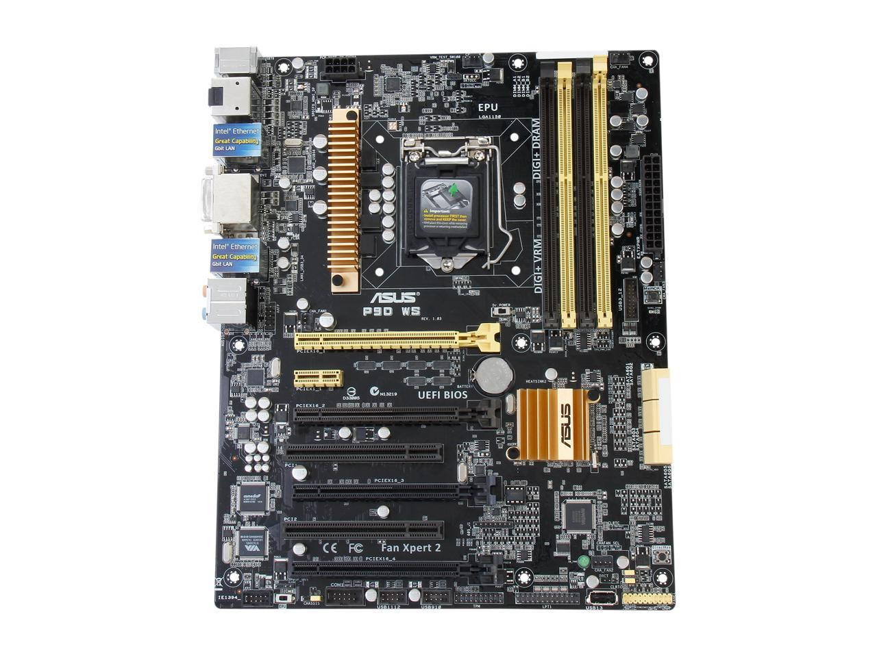 ASUS P9D WS Intel C226 1150 LGA ATX Desktop Motherboard A Reconditioned ...