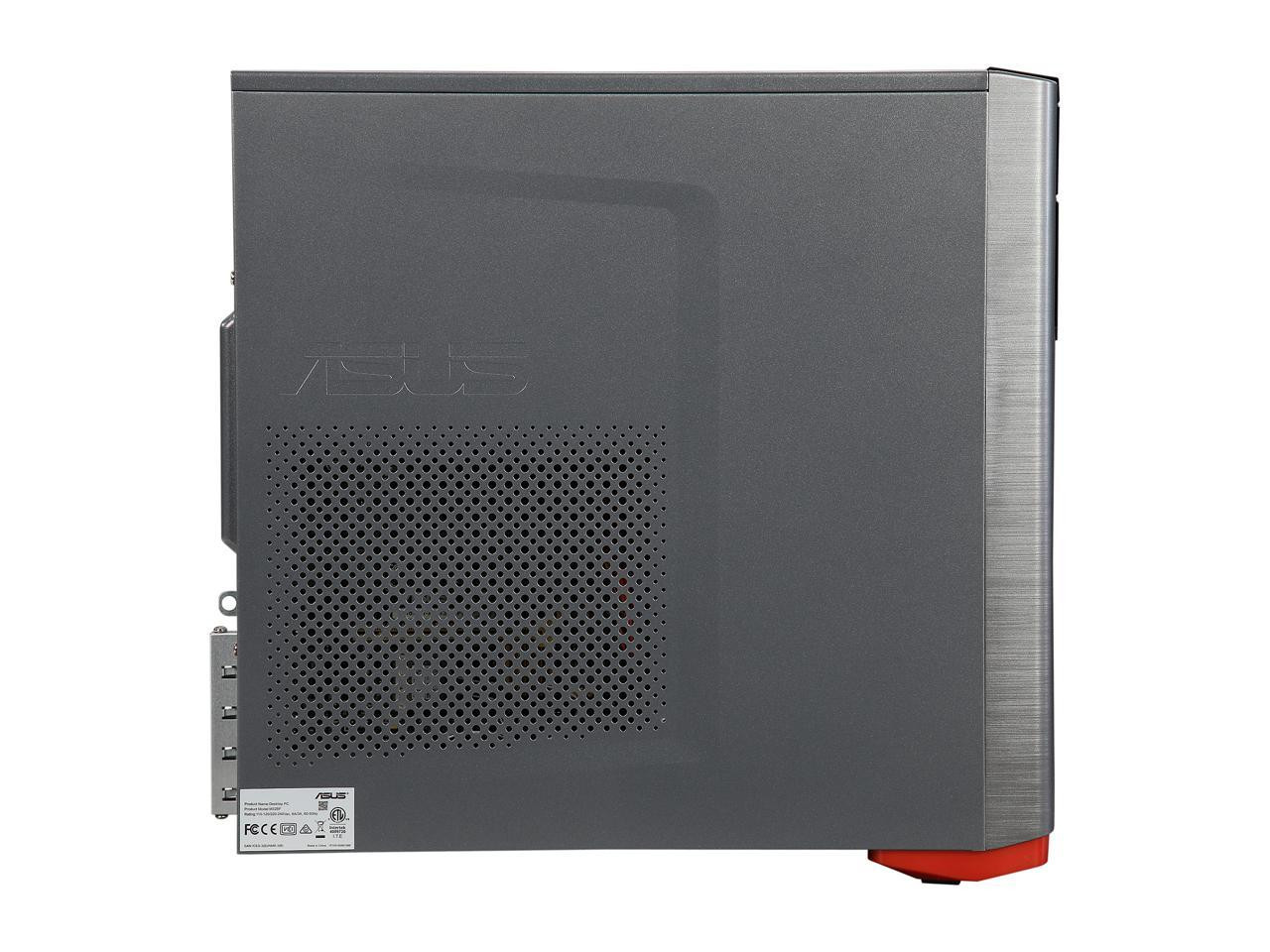 ASUS Desktop M32BF A10-7800 8GB RAM 240GB SSD 1TB HDD Tower Desktop PC ...