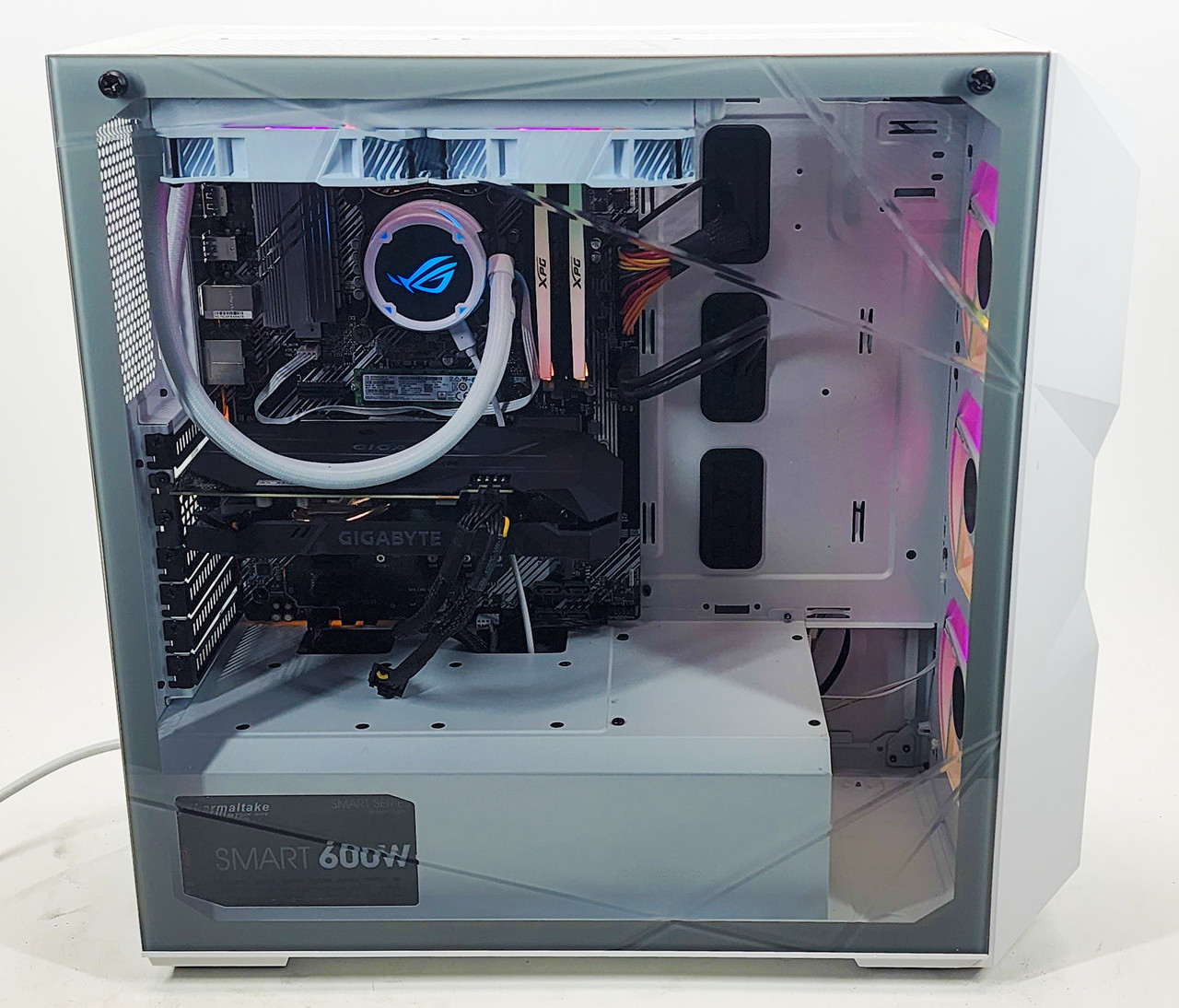 Gaming PC i7-10700K 16GB RAM 512GB NVME M.2 SSD GTX 1660 Super 6GB RGB ...