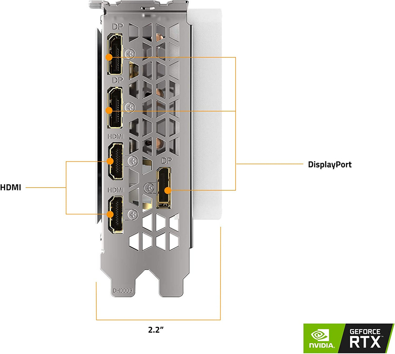 GIGABYTE GeForce RTX 3090 24GB Vision OC GDDR6X Video Graphics Card GPU ...