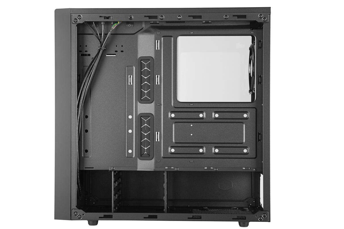 Cooler Master MasterBox NR600 Black ATX Mid Tower RGB Computer Case ...