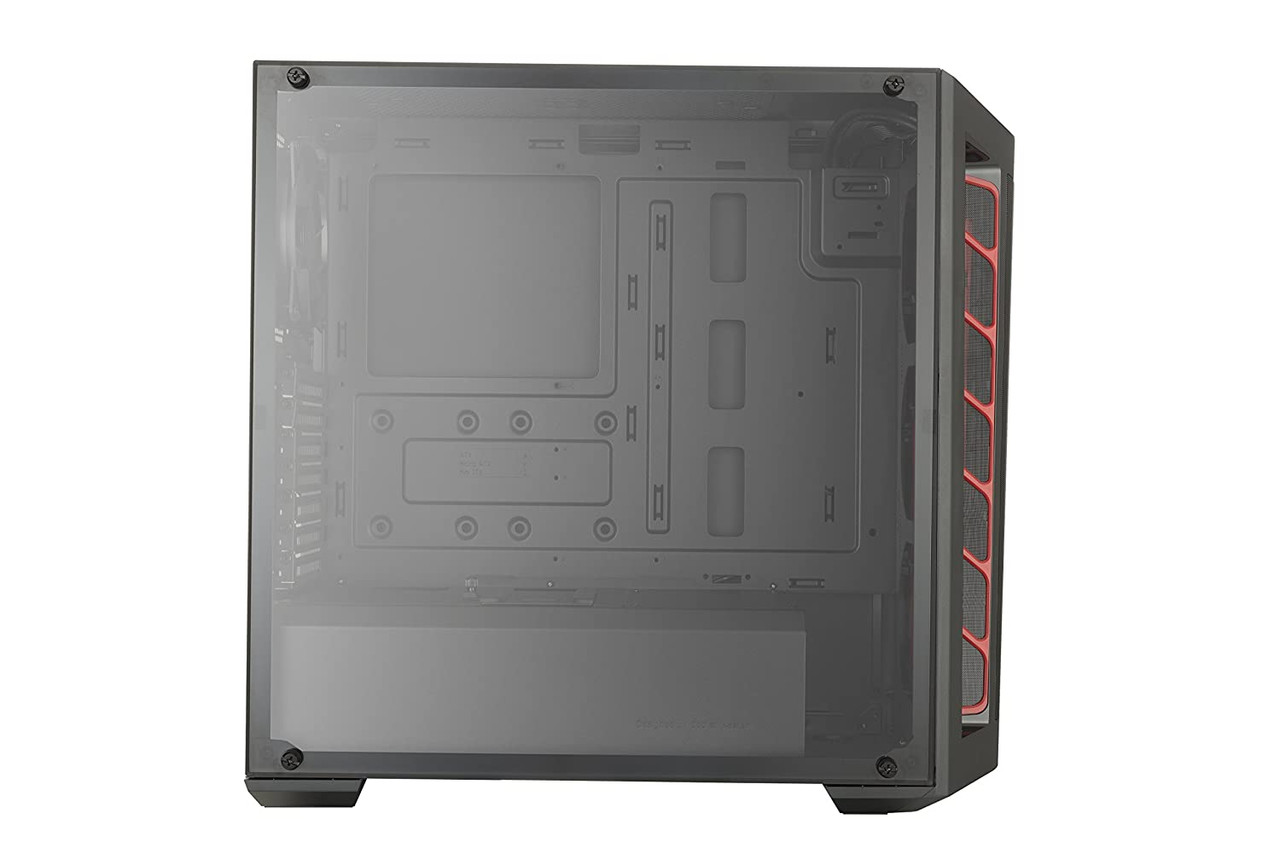 Cooler Master MasterBox MB511 Black / Red ATX Mid Tower Desktop ...