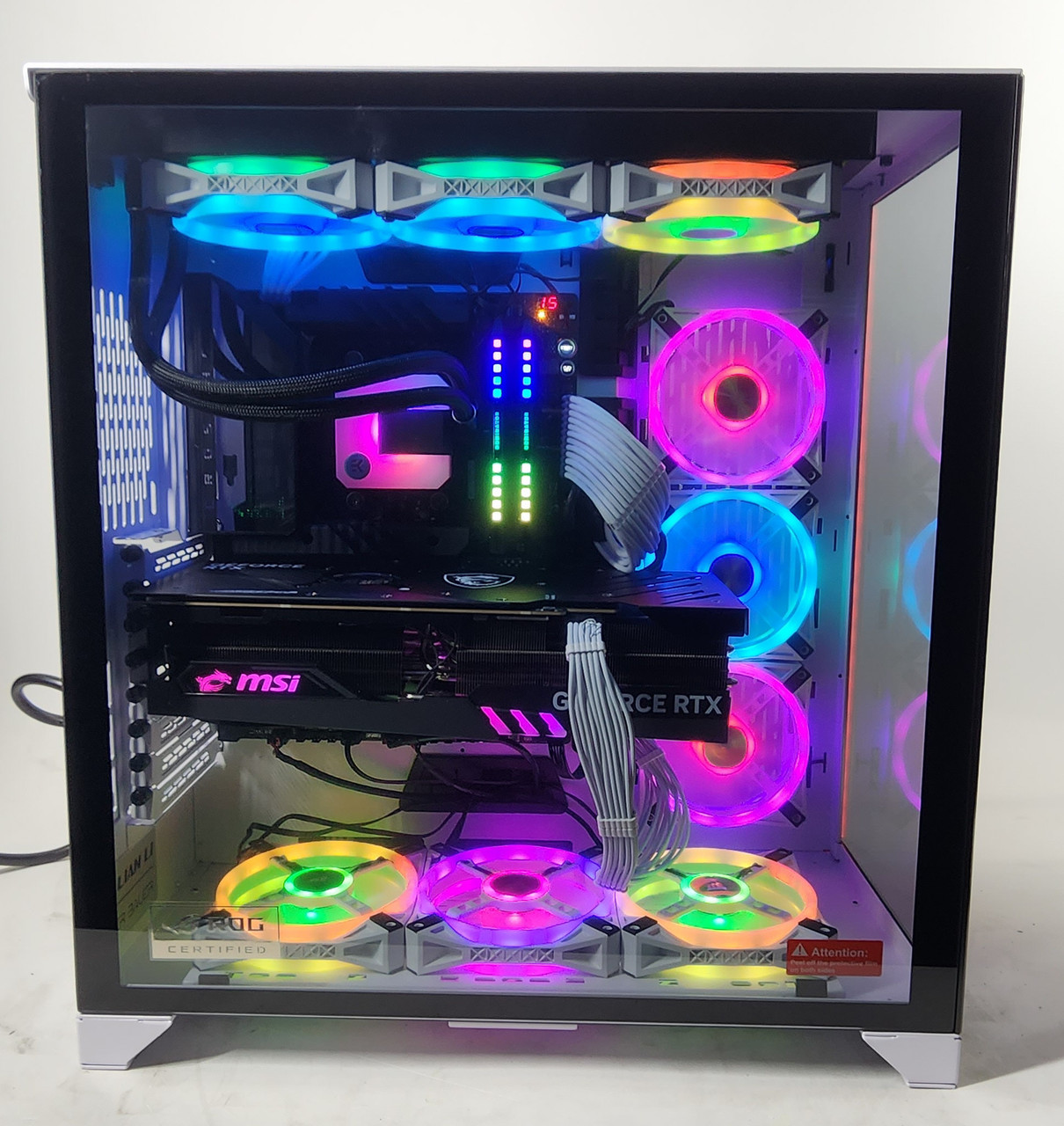 Gaming PC Ryzen 9 7950X 64GB RAM 2T NVME M.2 SSD RTX 4090 24GB RGB ...