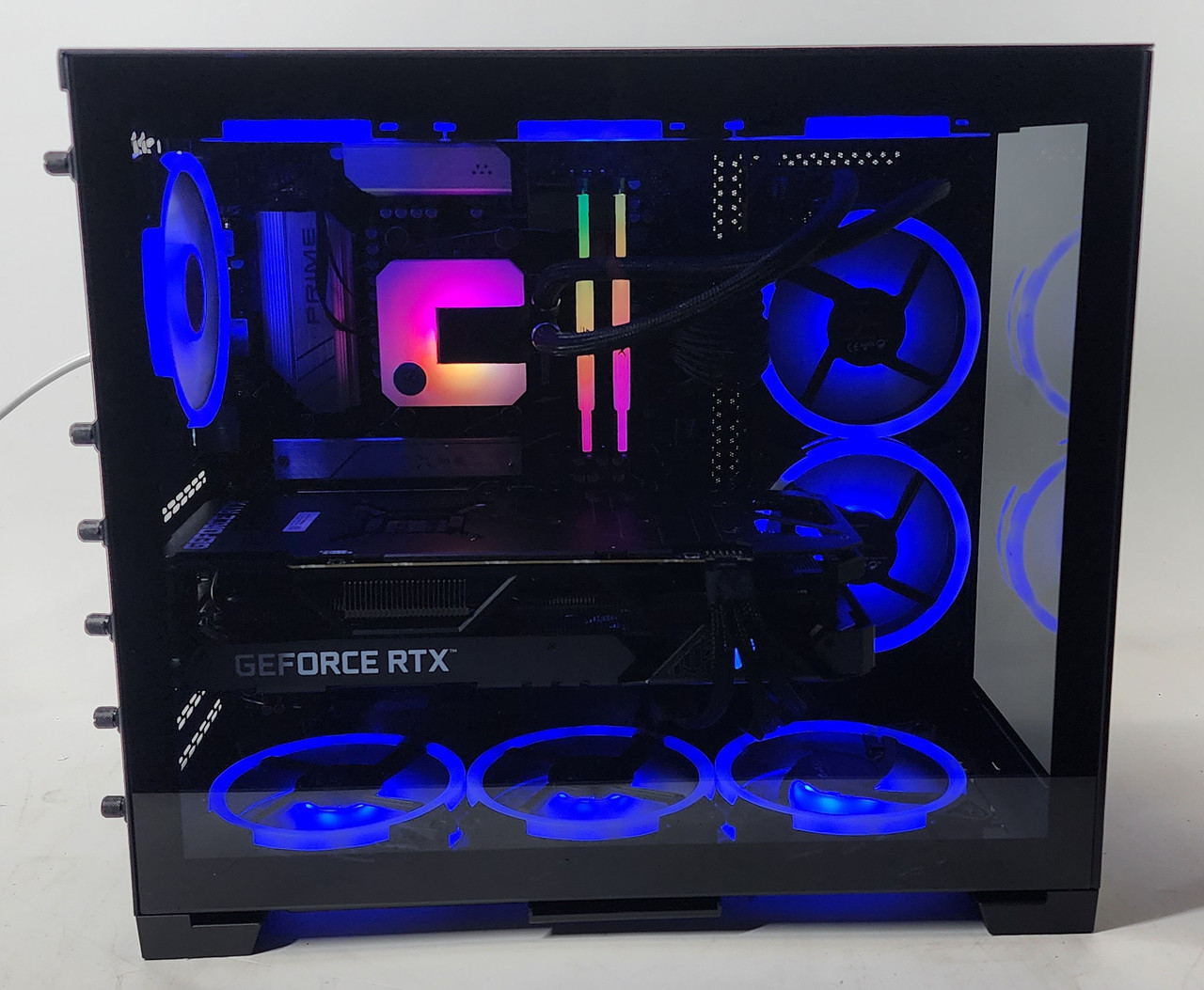 Gaming PC Ryzen 9 7900X3D 32GB RAM 1TB NVME SSD RTX 3090 Ti 24GB RGB ...