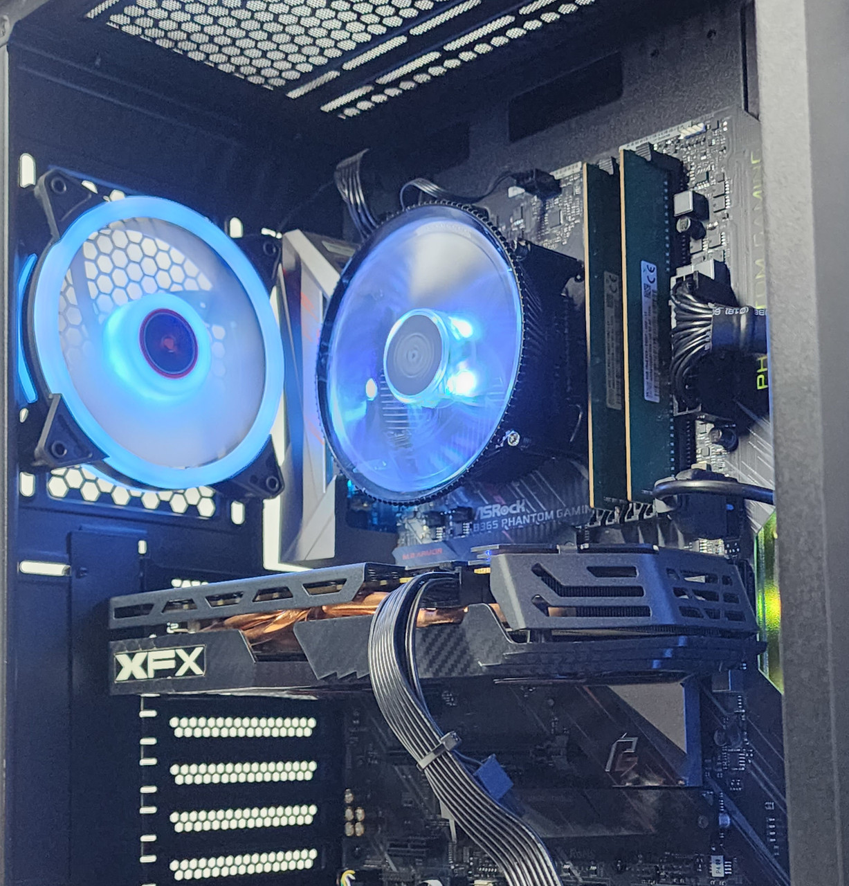 Gaming PC i5-8500 4.1GHz 16GB RAM 500GB NVME M.2 SSD RX 580 8GB ...