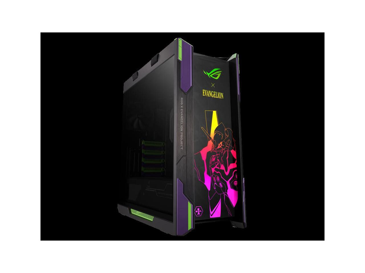 ASUS ROG Strix Helios GX601 EVA EDITION Black ATX Mid Tower Computer ...
