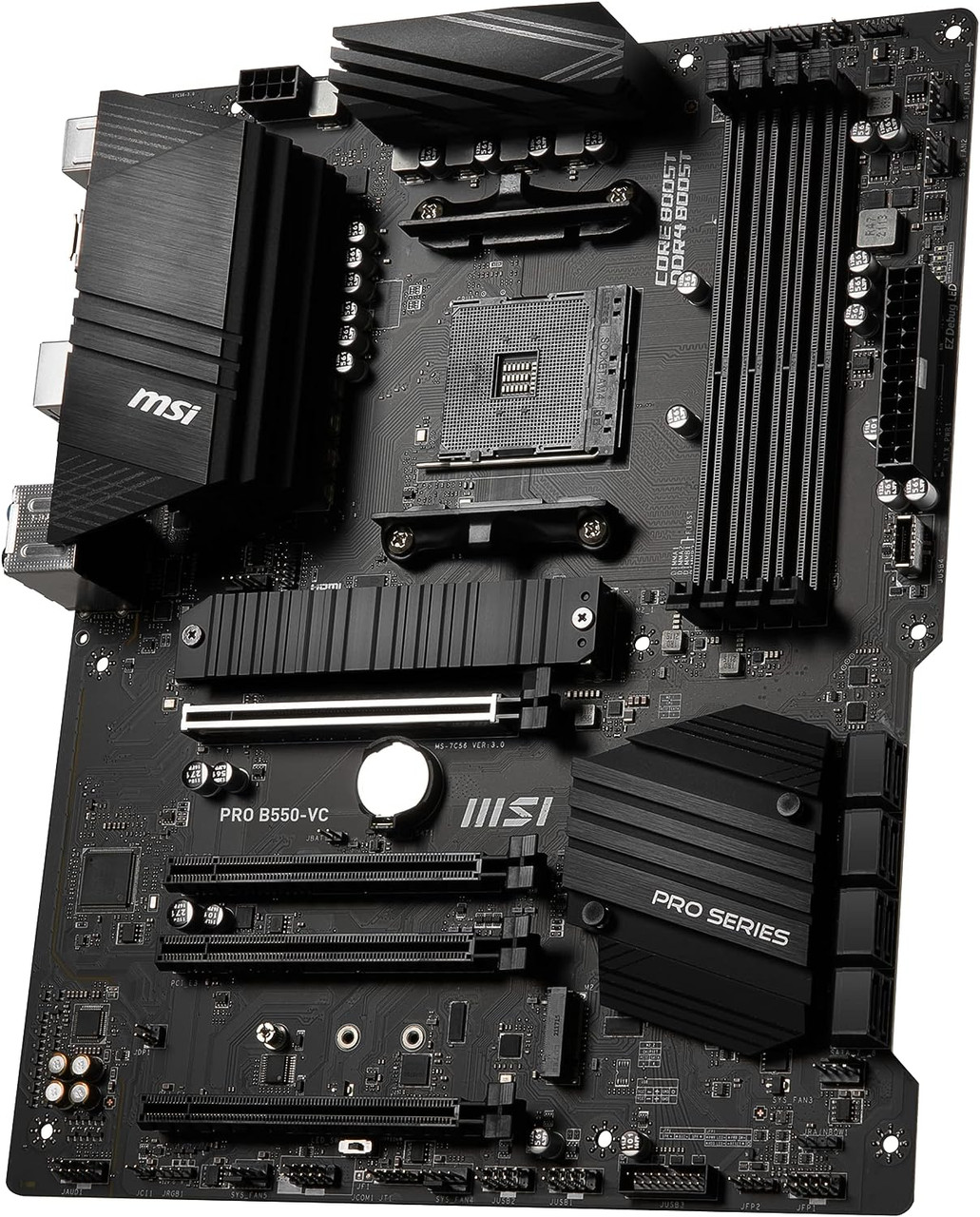 MSI PRO B550-VC AMD AM4 B550 ATX M.2 Desktop Motherboard B - CHQstore