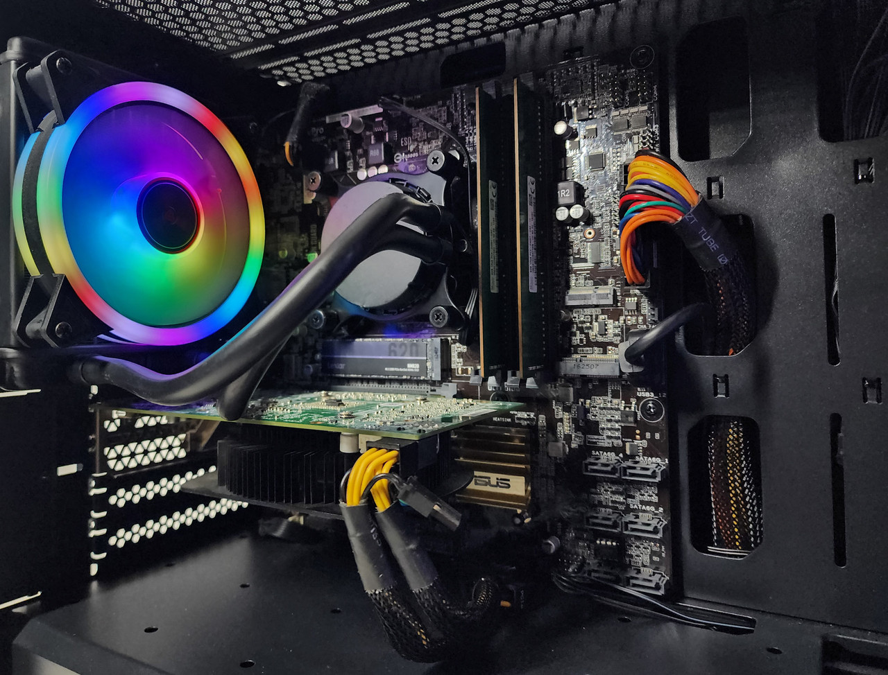 Gaming PC i7-7700 4.2GHz 16GB RAM 1TB NVME M.2 SSD GTX 1060 3GB Win10 ...