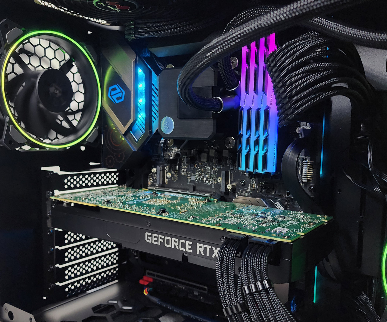 Gaming PC i7-10700K 5.1GHz 32GB RAM 1TB NVME M.2 SSD RTX 2080 8GB RGB ...