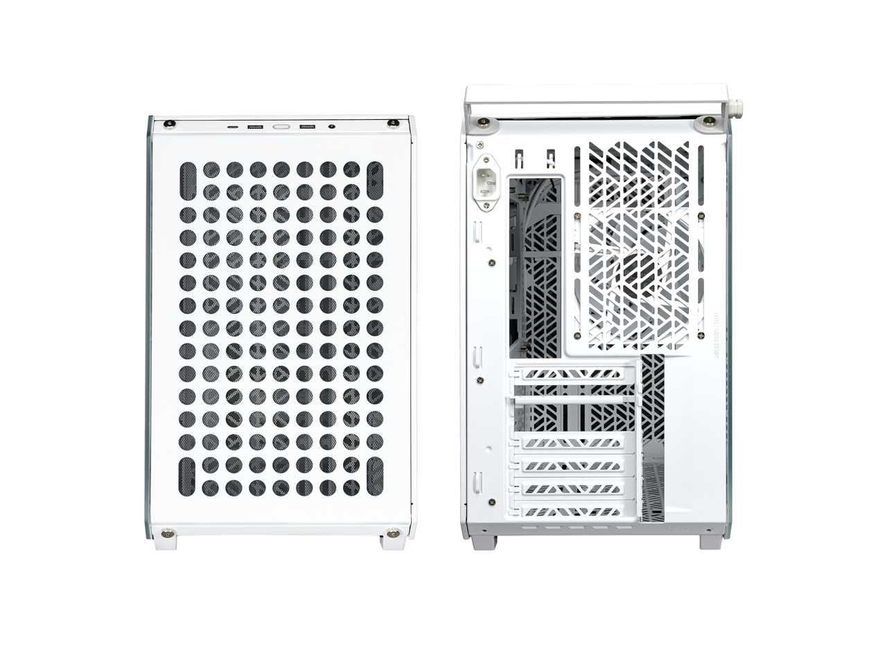 Cooler Master Qube 500 Q500-WGNN-S00 White ATX Mid Tower Desktop ...