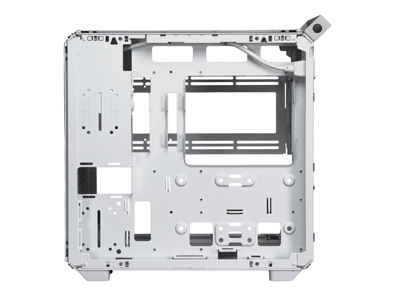 Cooler Master Qube 500 Q500-WGNN-S00 White ATX Mid Tower Desktop ...