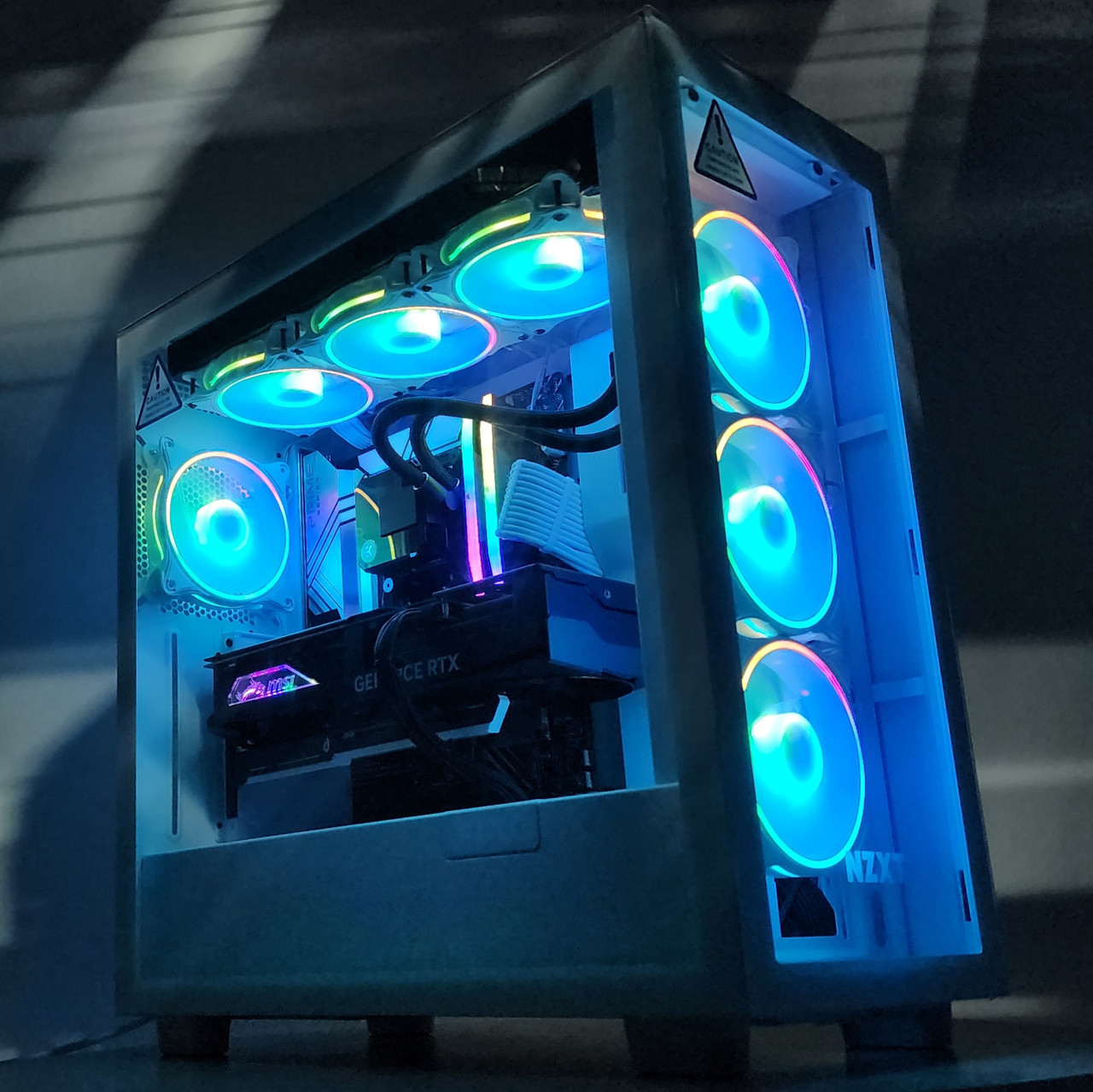 Gaming PC i9-14900K 6GHz 32GB RAM 2TB NVME M.2 SSD RTX 4090 24GB RGB ...