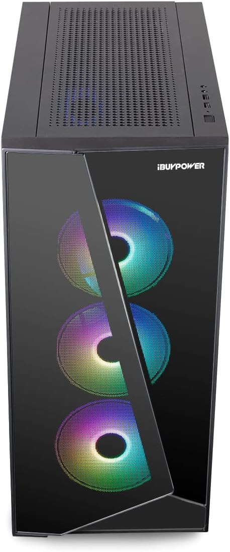 iBUYPOWER Ryzen 5 5600X 16GB 480GB SSD 1TB HDD RX 6600 XT Win11 Desktop ...