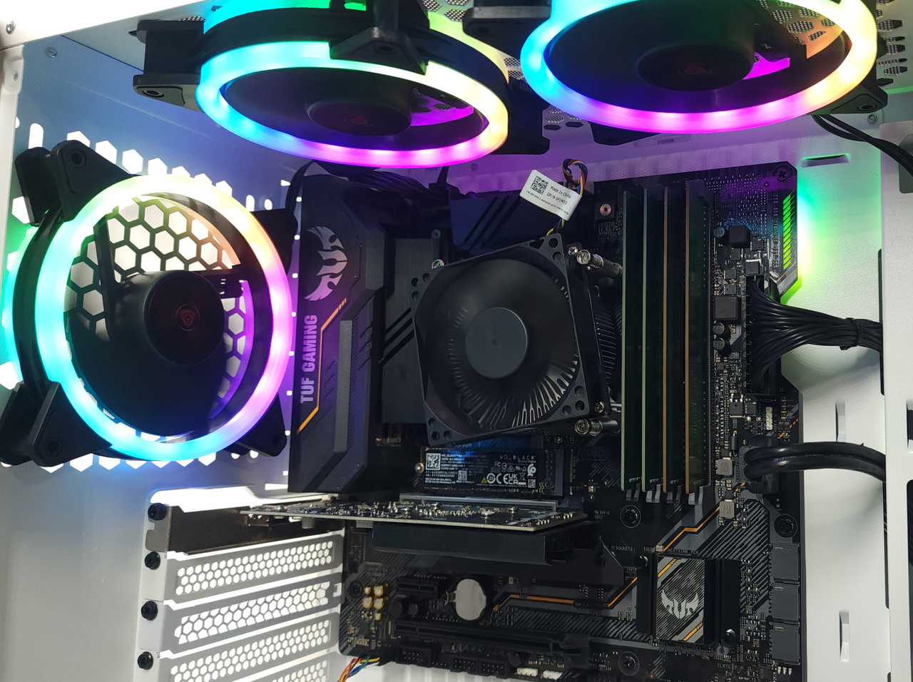 Gaming PC i3-10105F 16GB RAM 256GB NVME M.2 SSD GT 1030 2GB Win11 ...