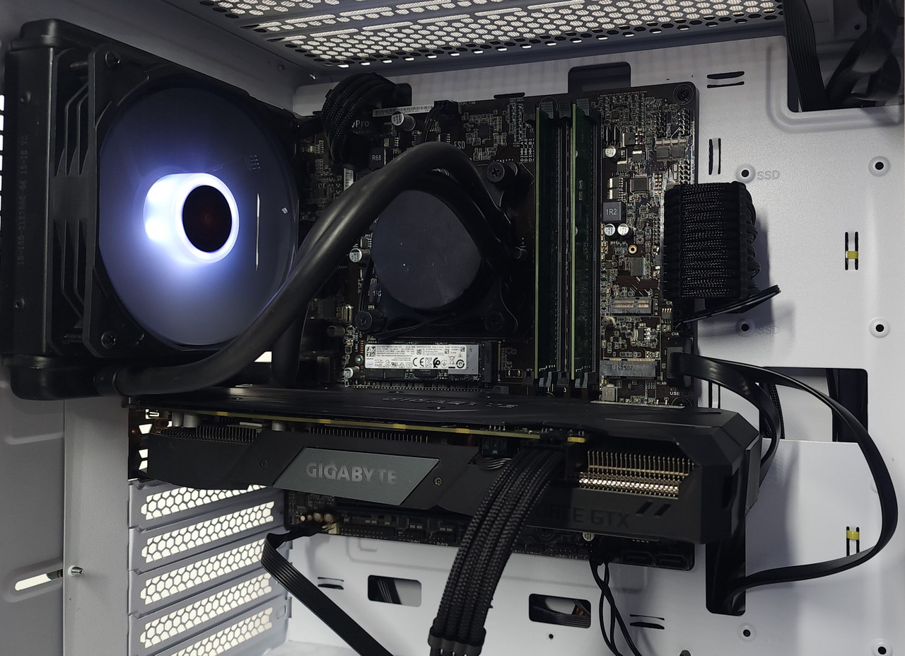 Gaming PC i7-7700 16GB RAM 500GB SSD GTX 1660 6GB Windows 11 Computer ...