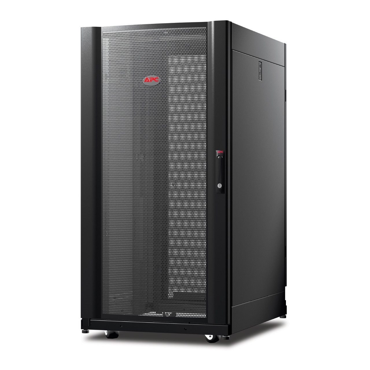 APC NetShelter AV Server Rack Enclosure 24U Black - CHQstore