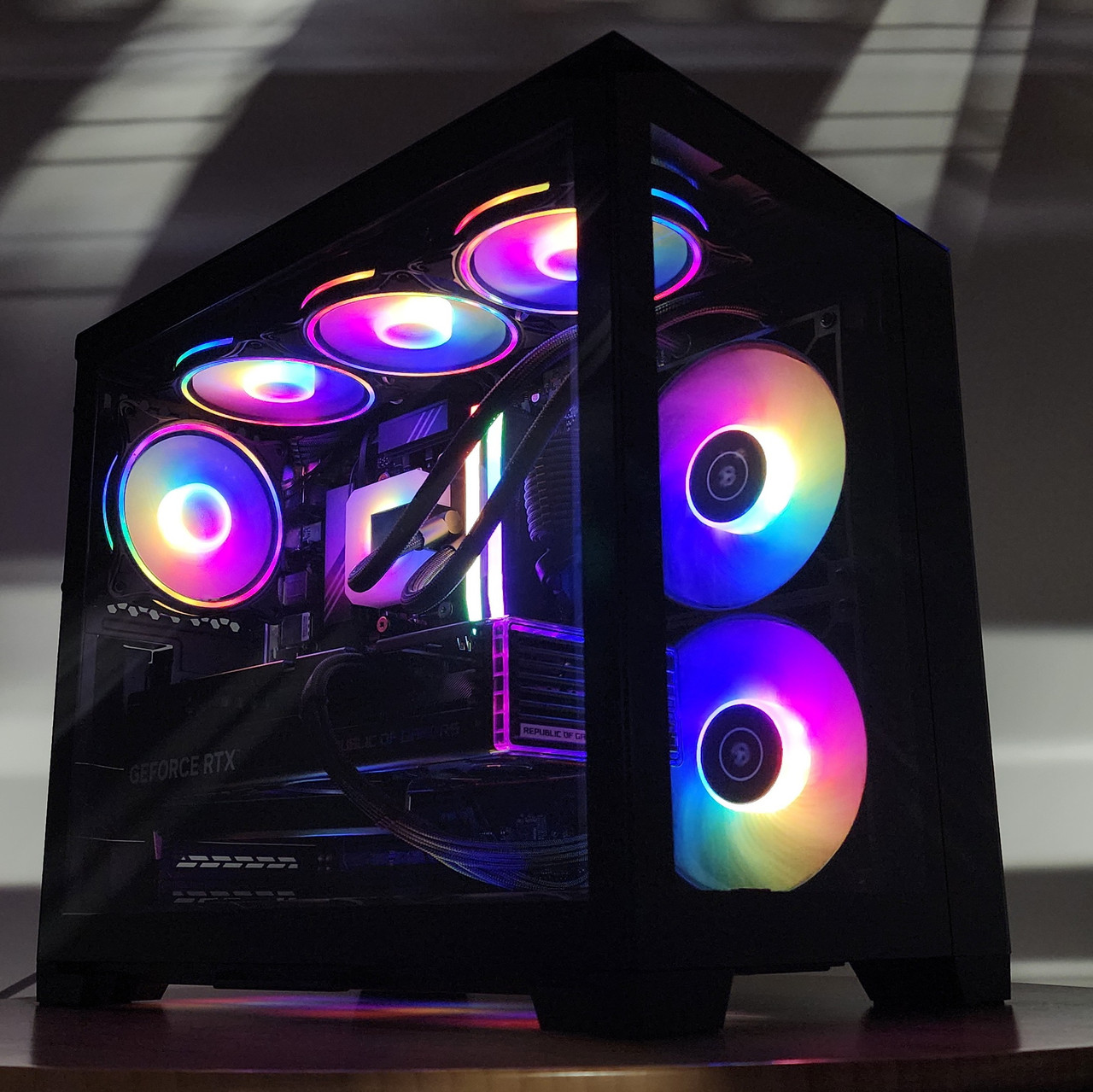Gaming PC Ryzen 7 7800X3D 32GB RAM 1TB SSD RTX 4060 Ti 16GB Windows 11 ...