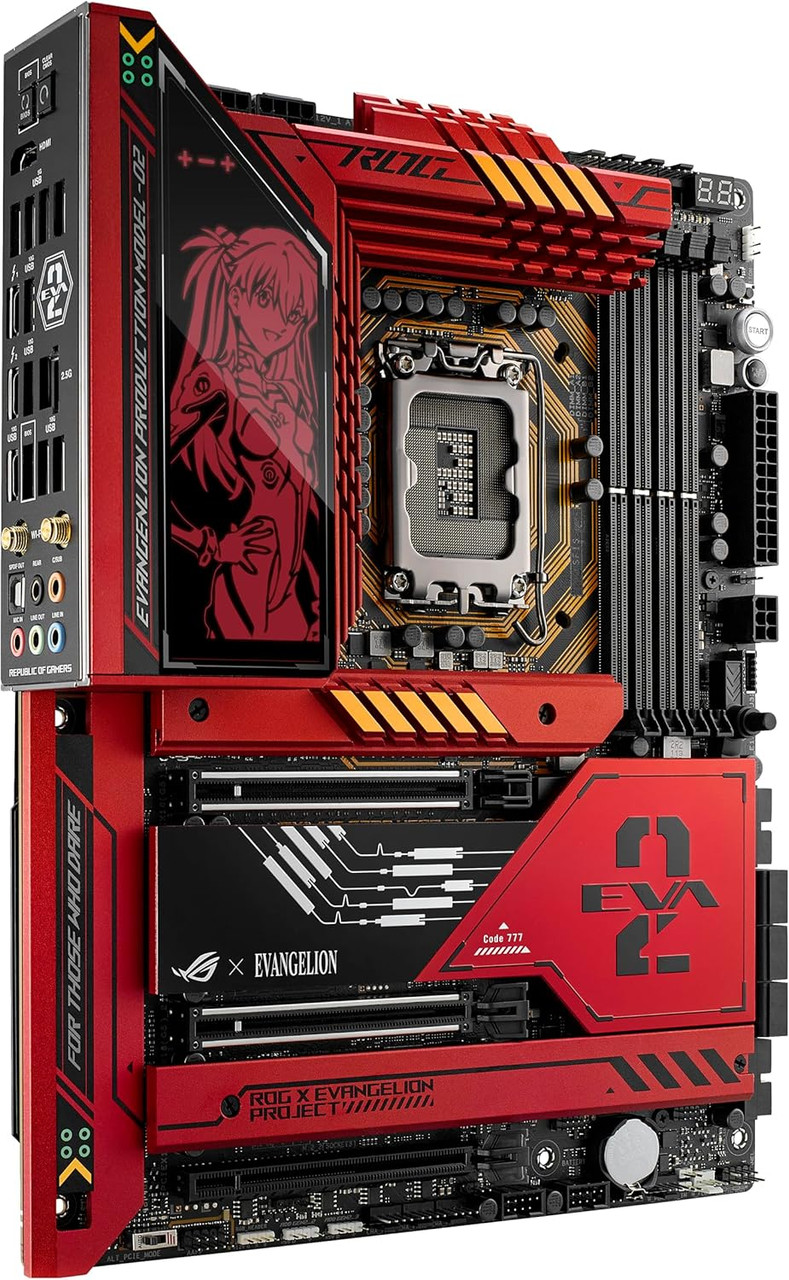 ASUS ROG MAXIMUS Z790 HERO EVA-02 Intel LGA 1700 DDR5 Desktop ...