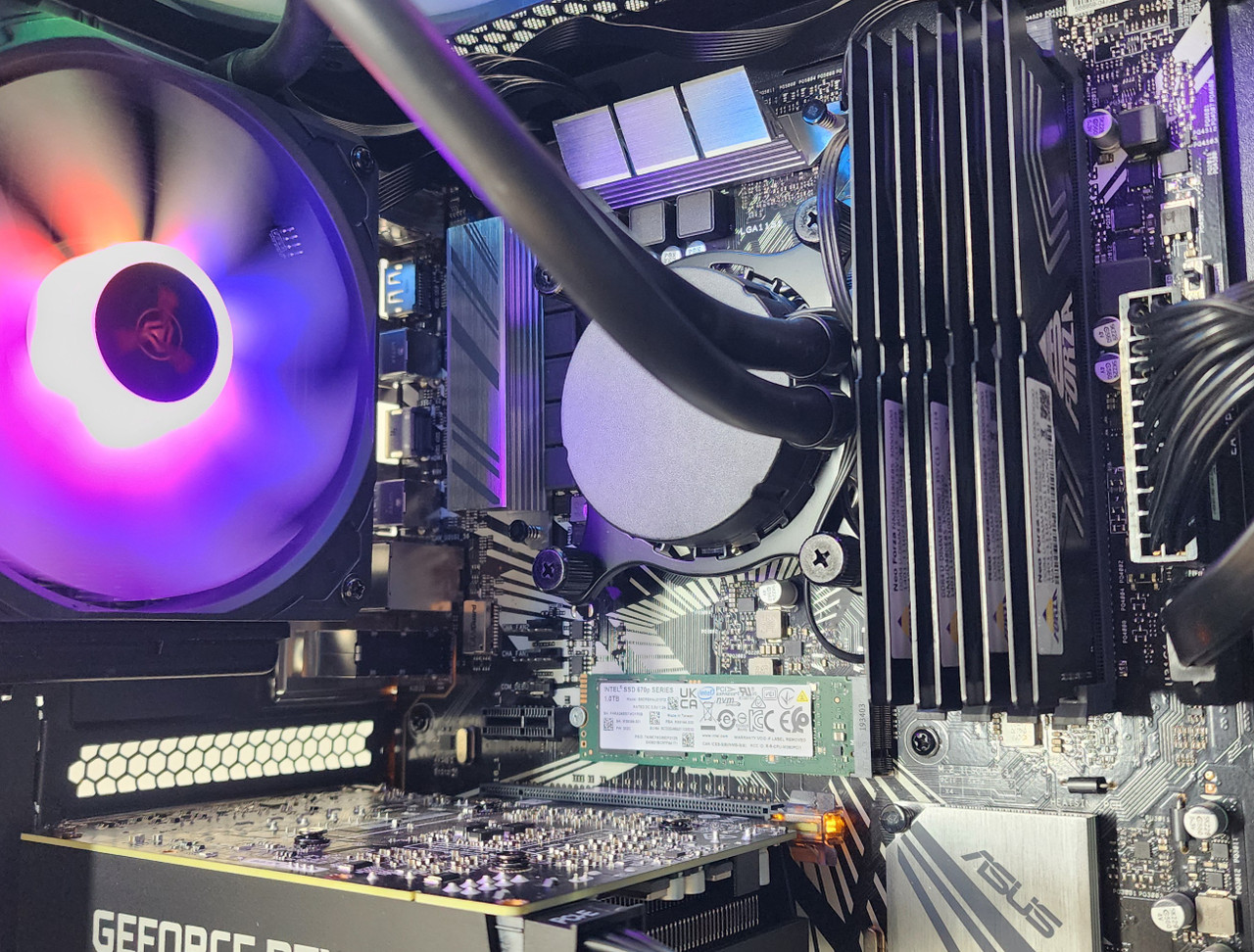Gaming PC i5-9600KF 32GB RAM 1TB SSD RTX 3050 8GB Windows 11 Computer ...