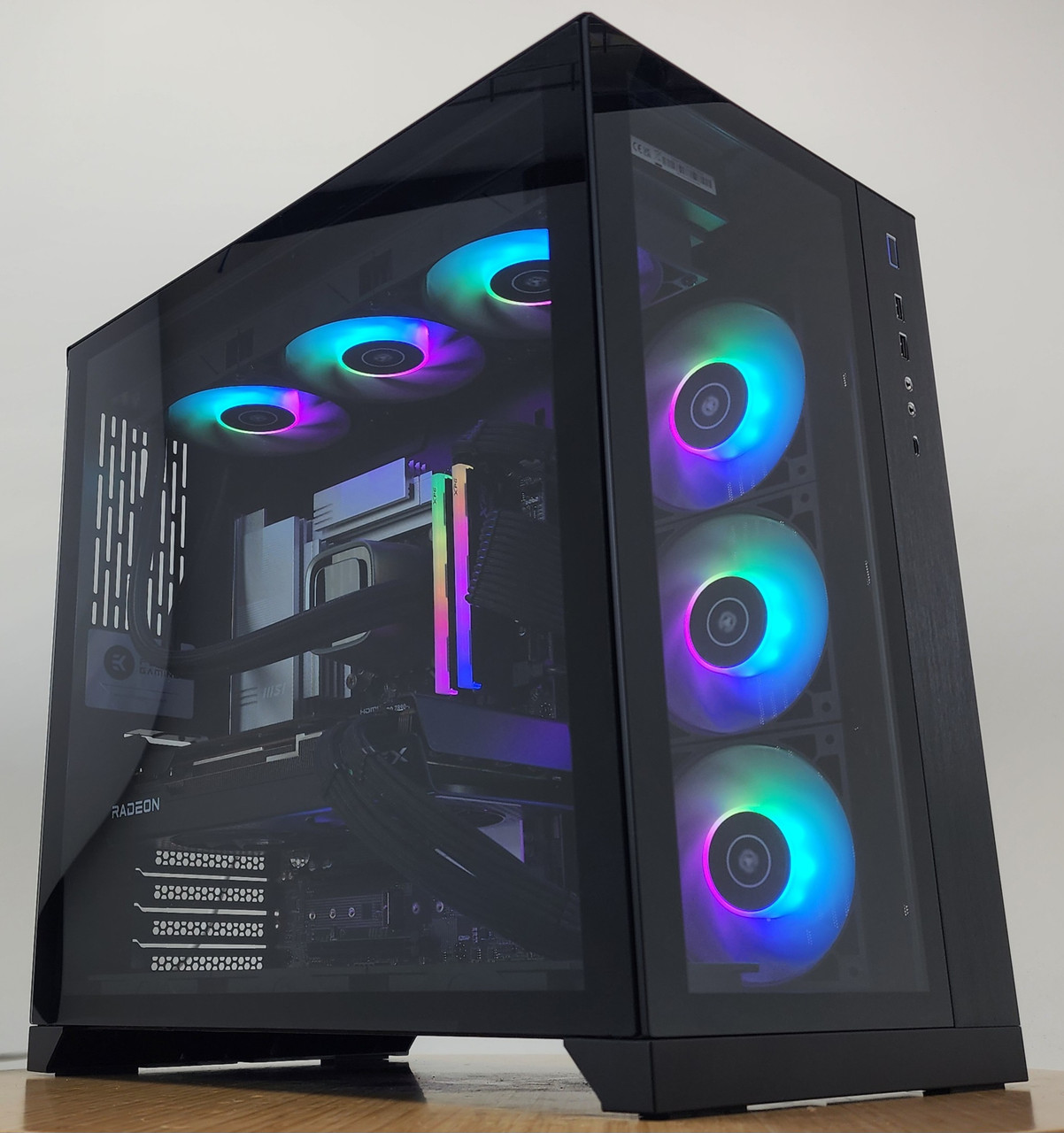 Gaming PC Ultra 7 265KF 32GB RAM 2TB SSD RX 7800 XT 16GB Windows 11 ...