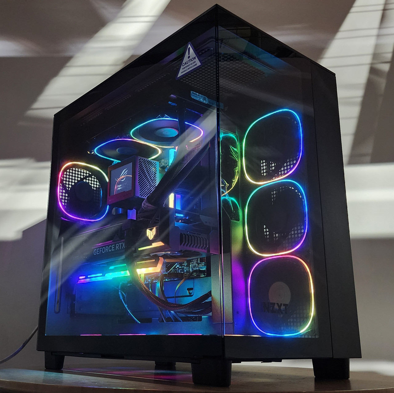 Gaming PC Ryzen 7 7800X3D 32GB RAM 2TB SSD RTX 4070 Ti 12GB Windows 11 ...