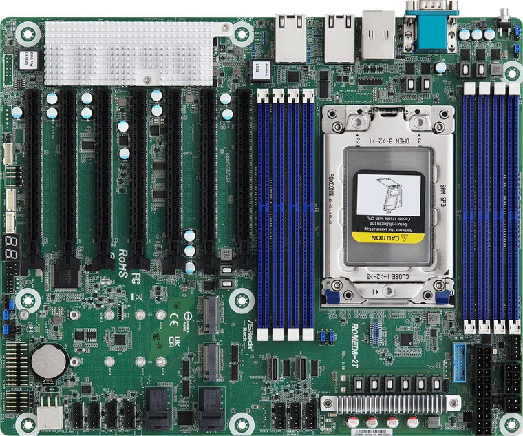 ASRock ROMED8-2T/BCM ATX Server Motherboard - CHQstore