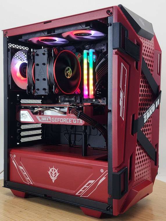 Gaming PC Ryzen 7 5700 32GB RAM 1TB SSD GTX 1660 SUPER 6GB Win 11 Zaku ...