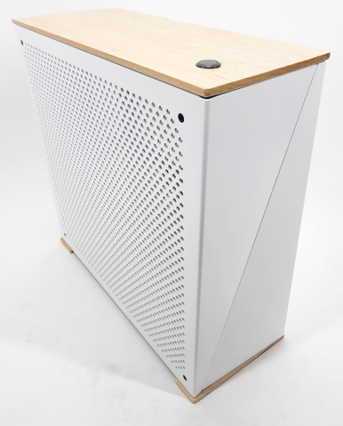 Artesian Builds Custom Pluto White Maple Wood SFF Mini ITX Computer ...