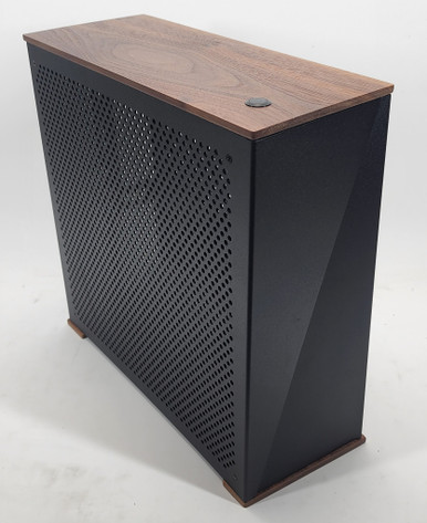 Artesian Builds Custom Pluto Walnut Wood Brown SFF Mini ITX Computer ...
