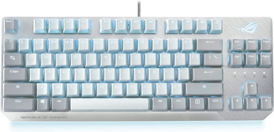 ASUS ROG Strix Scope NX TKL Moonlight White Gaming Red Switches ...