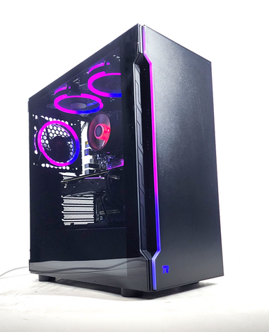 Gaming PC FX-8320 4.0GHz 16GB RAM 240GB SSD 1TB HDD RX 580 8GB Win10 ...