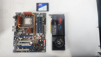 DIY Gaming Intel Core 2 Extreme QX6850 4GB RAM 500GB SSD GTX 260 896 MB ...